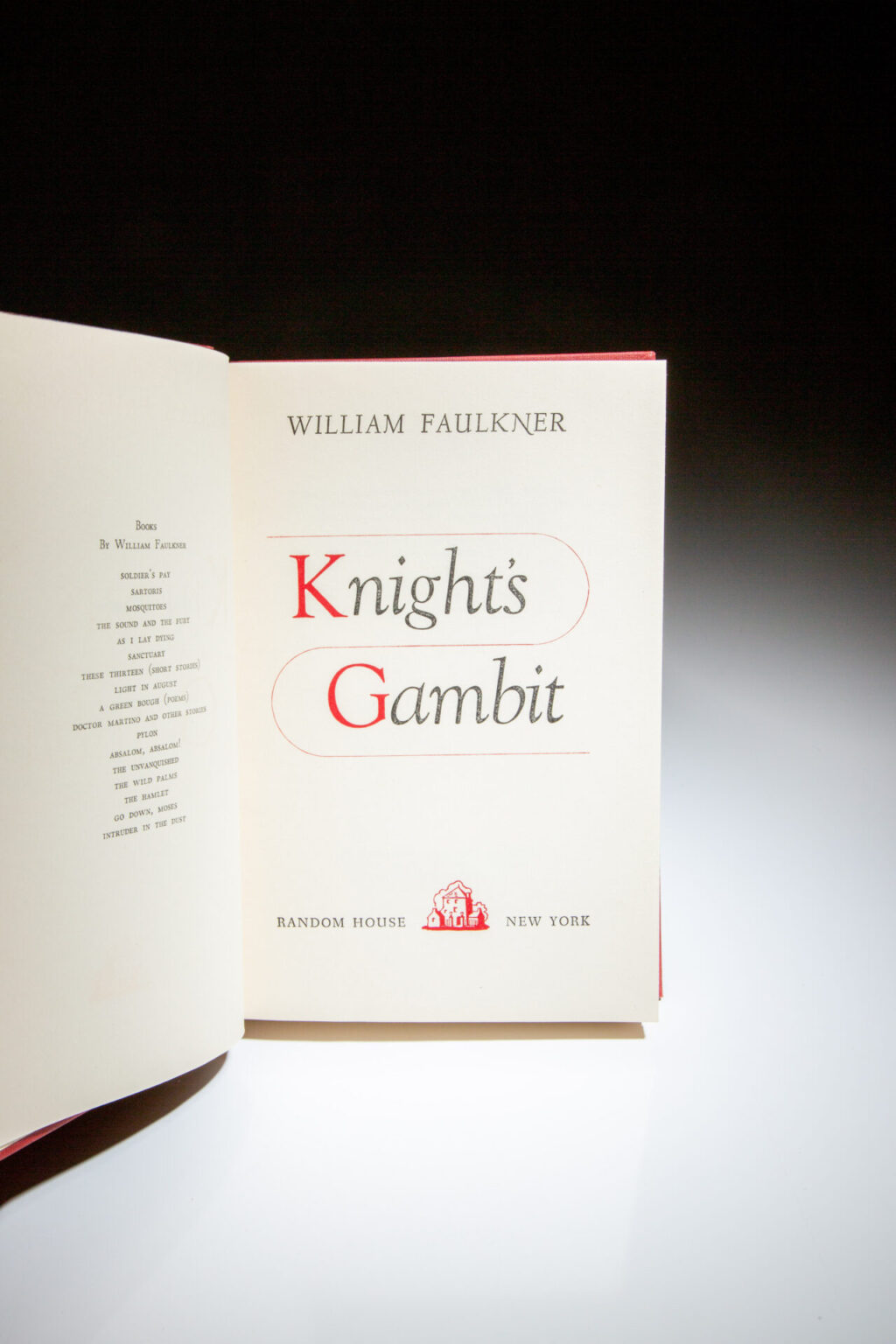 Knight's Gambit - The First Edition Rare Books