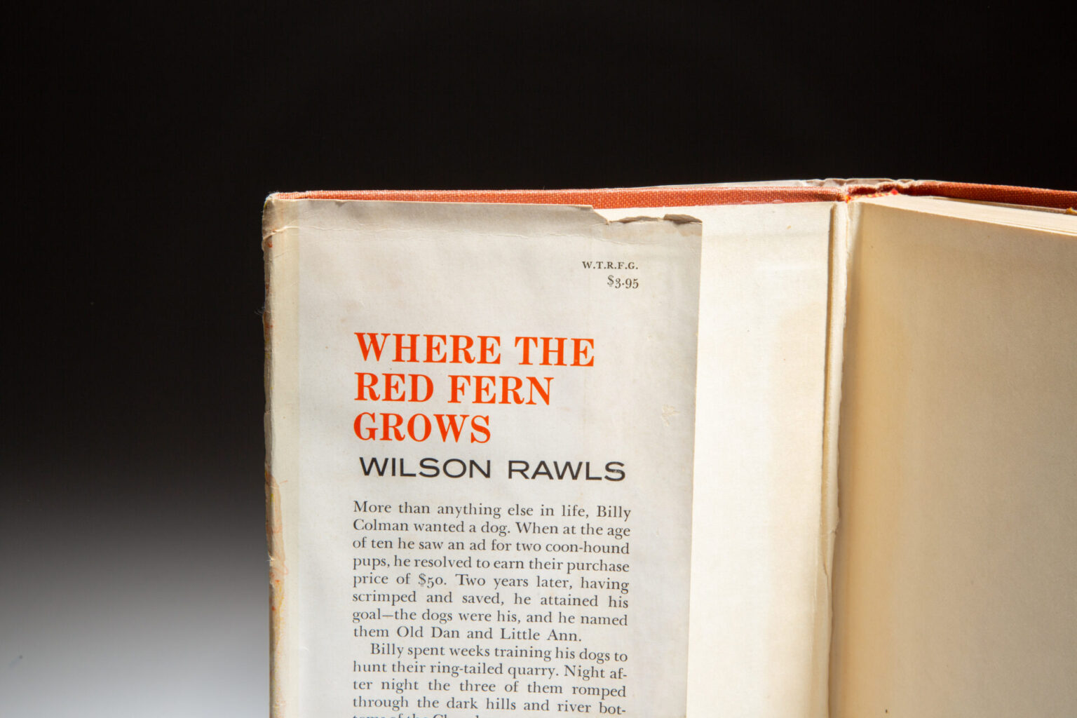 Where The Red Fern Grows - The First Edition Rare Books