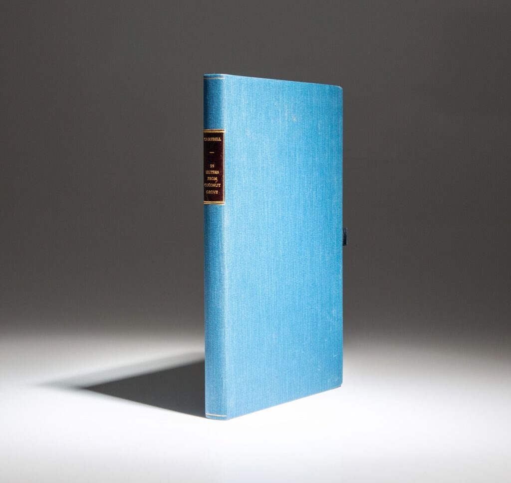 B: Twenty-Nine Letters from Coconut Grove - The First Edition Rare Books