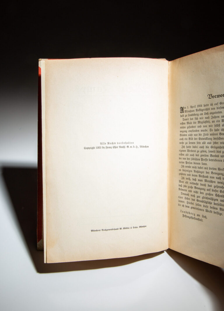 Mein Kampf - The First Edition Rare Books