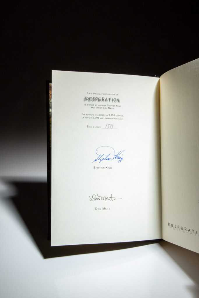 Desperation - The First Edition Rare Books