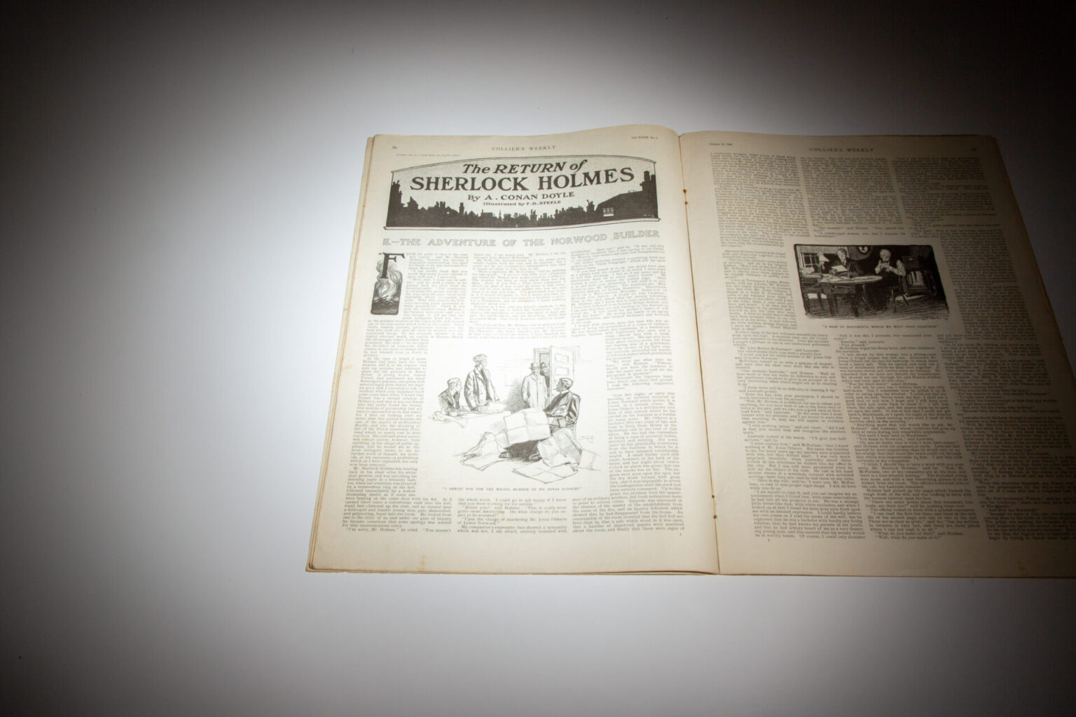 The Adventure of the Norwood Builder - Collier's Weekly - The First ...