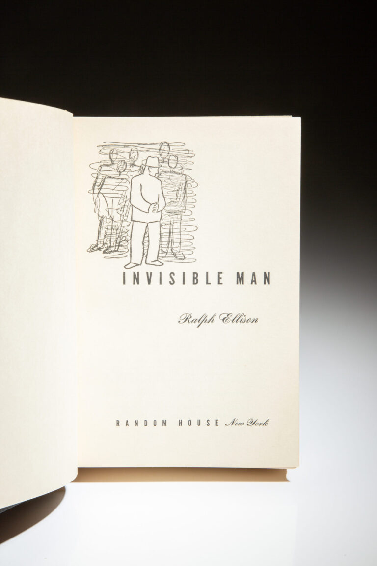 Invisible Man - The First Edition Rare Books