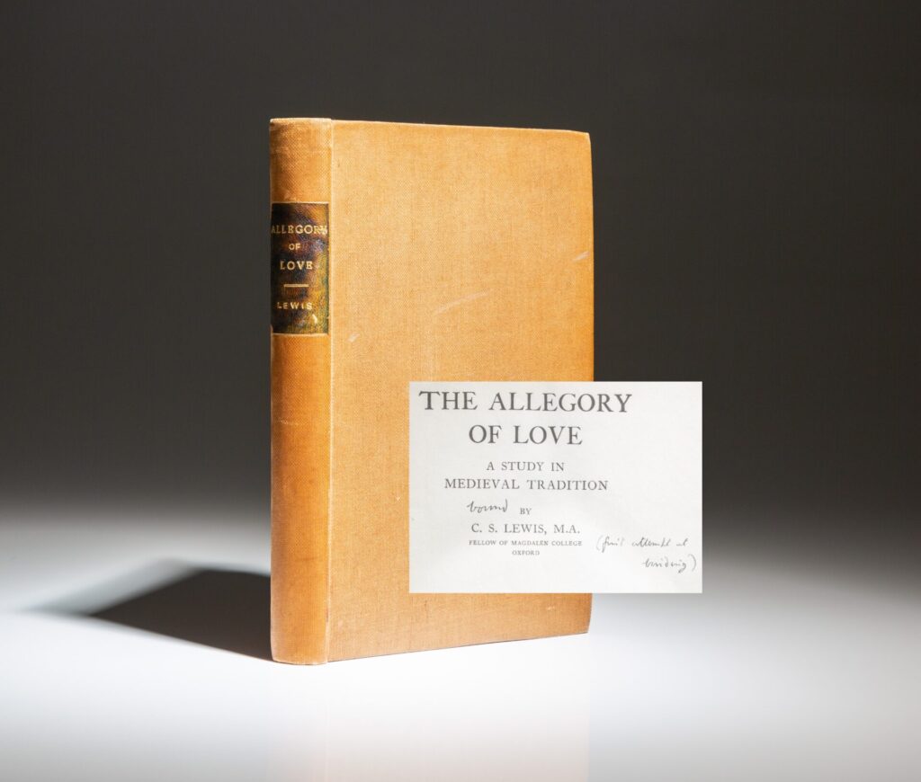 The Allegory of Love - The First Edition Rare Books