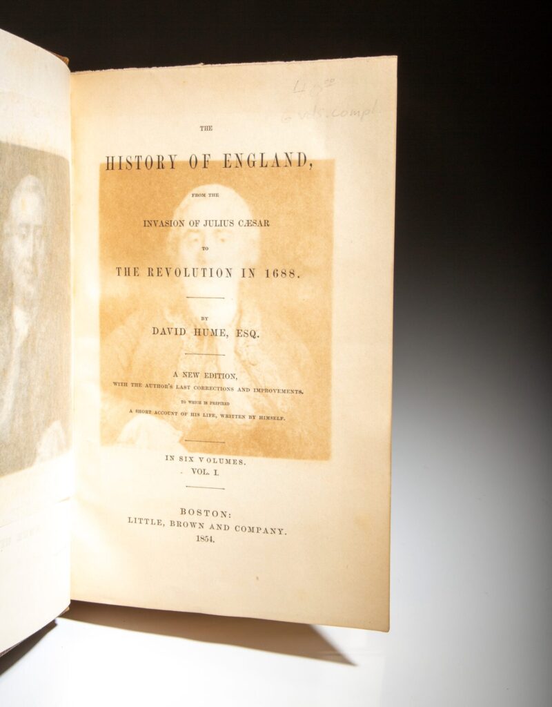 The History of England - The First Edition Rare Books