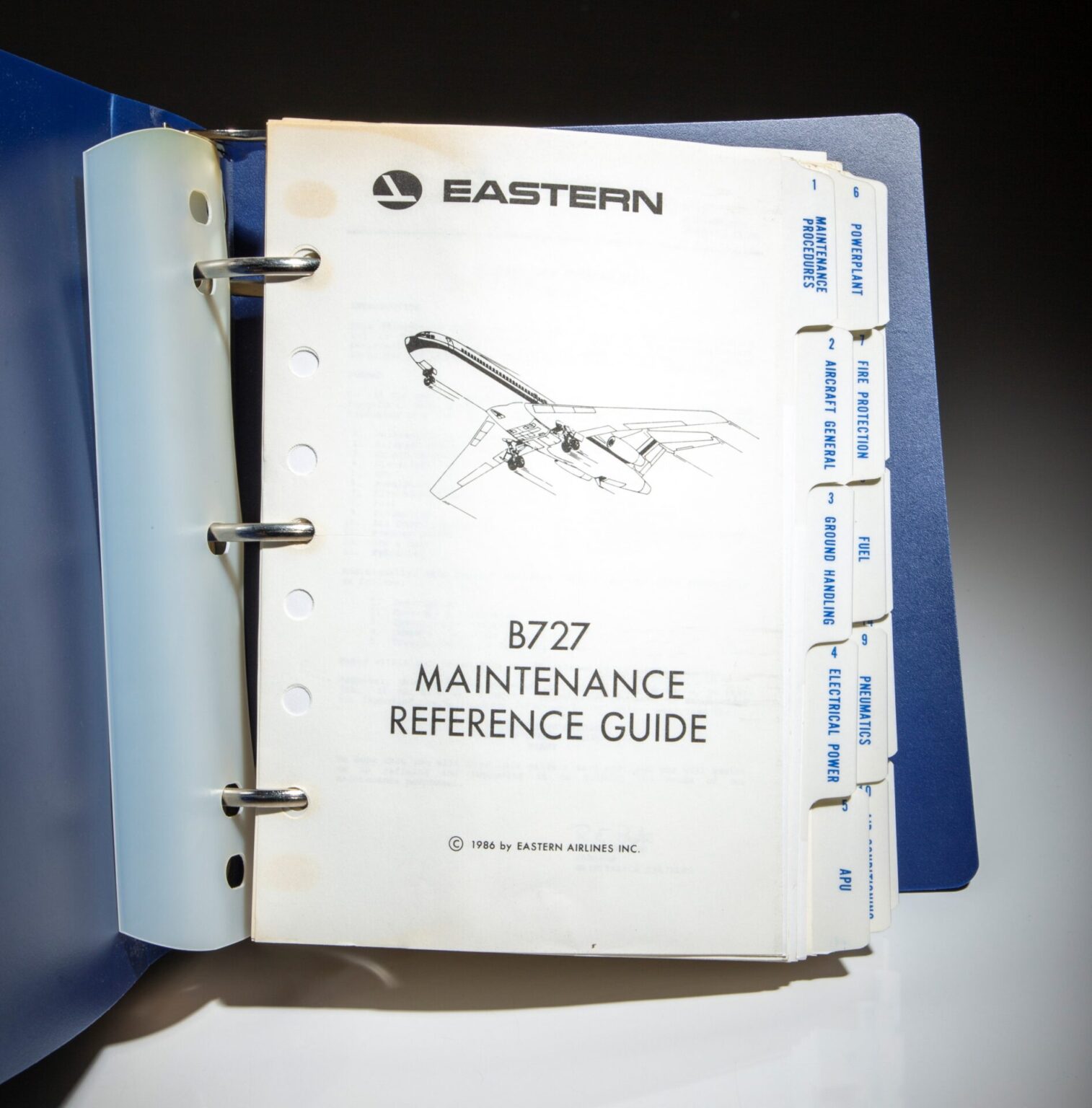 B-727 Maintenance Reference Guide - The First Edition Rare Books