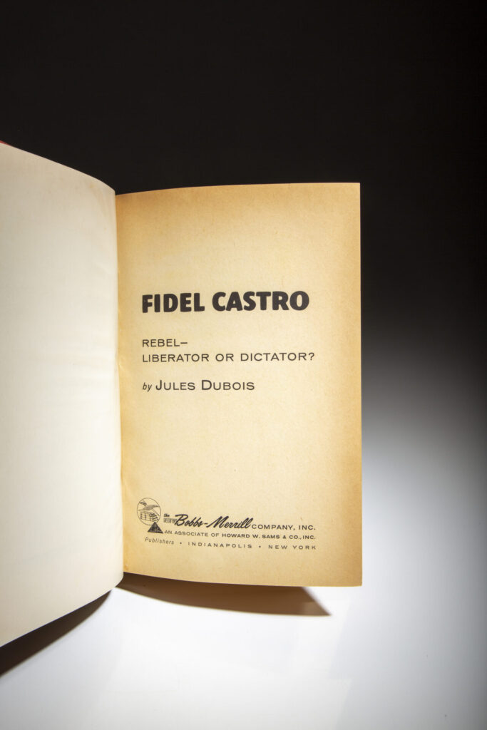 Fidel Castro - The First Edition Rare Books