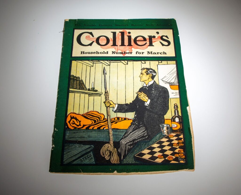 The Adventure of Black Peter - Collier's Weekly - The First Edition ...