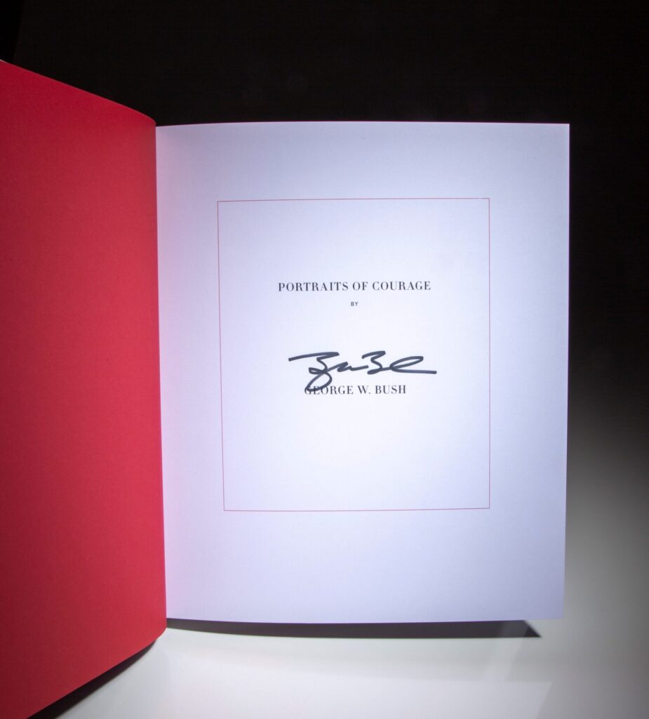 Portraits Of Courage - The First Edition Rare Books