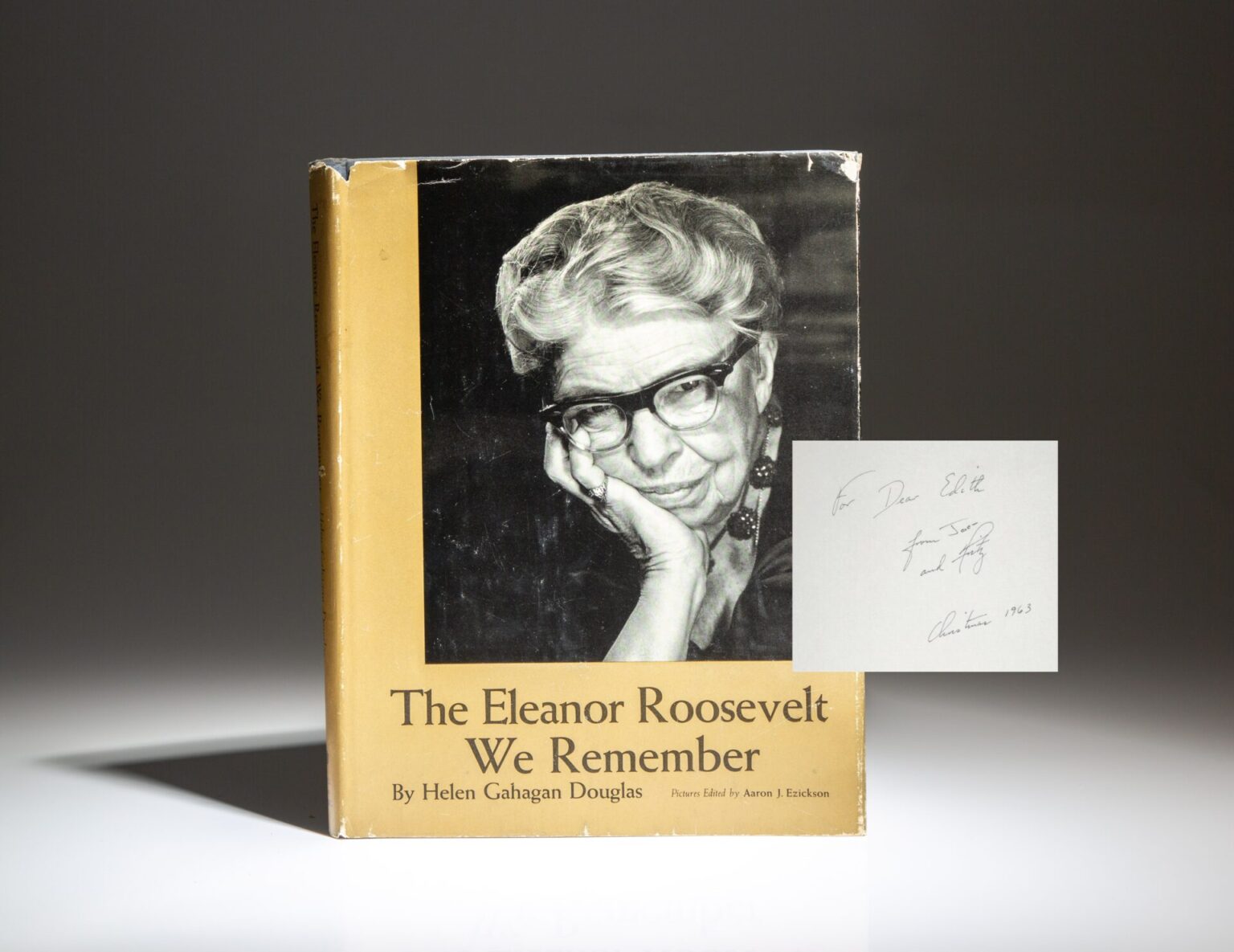 The Eleanor Roosevelt We Remember - The First Edition Rare Books