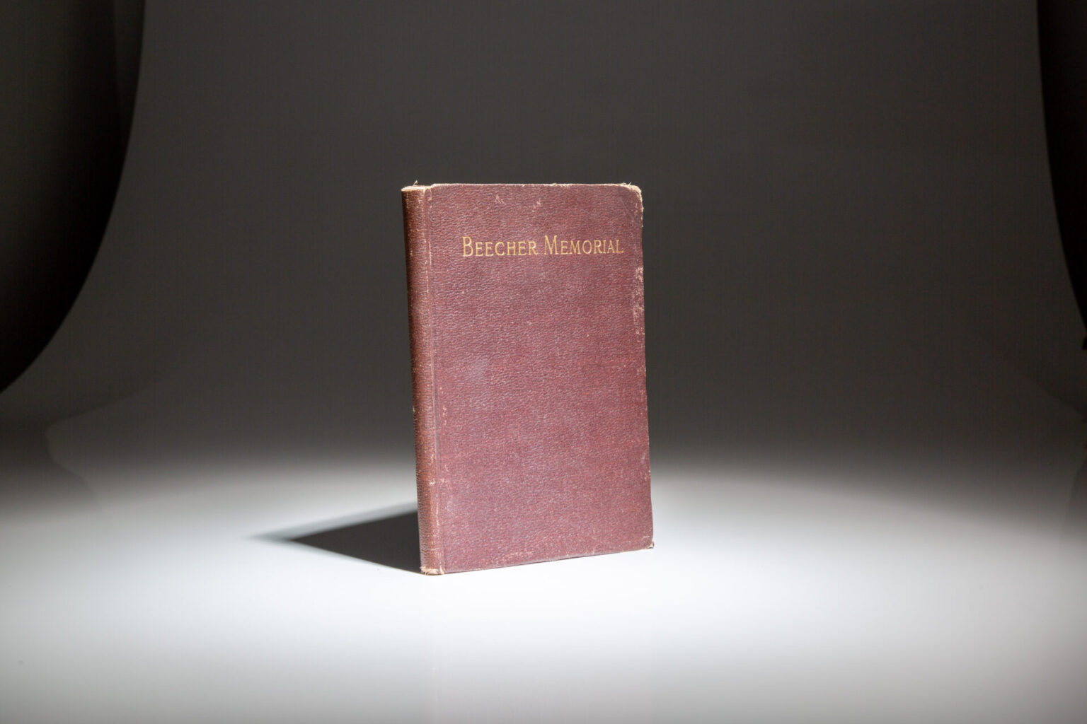 Beecher Memorial - The First Edition Rare Books