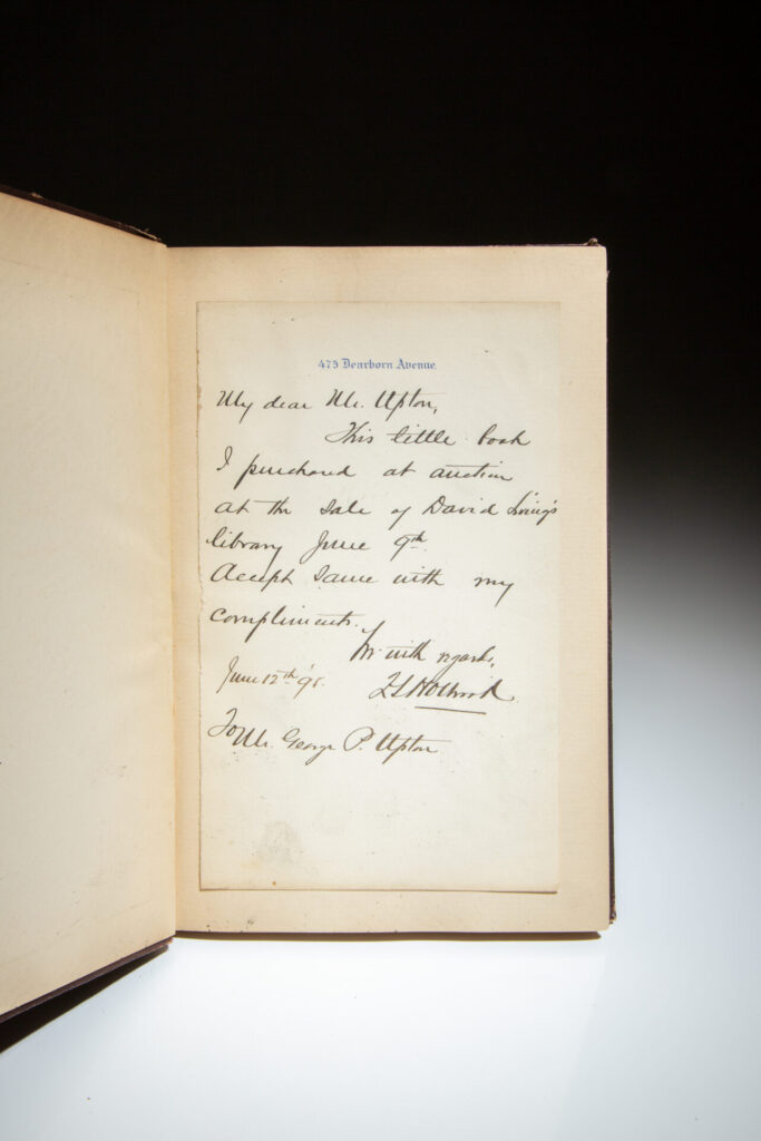 Beecher Memorial - The First Edition Rare Books