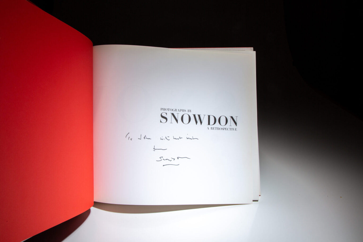 Photographs by Snowdon - The First Edition Rare Books