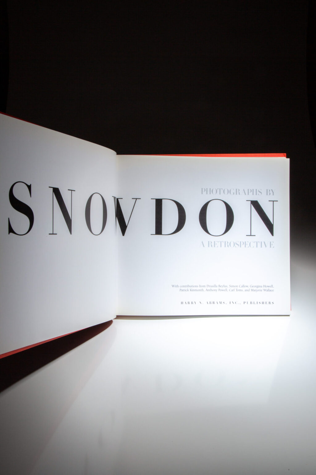 Photographs by Snowdon - The First Edition Rare Books
