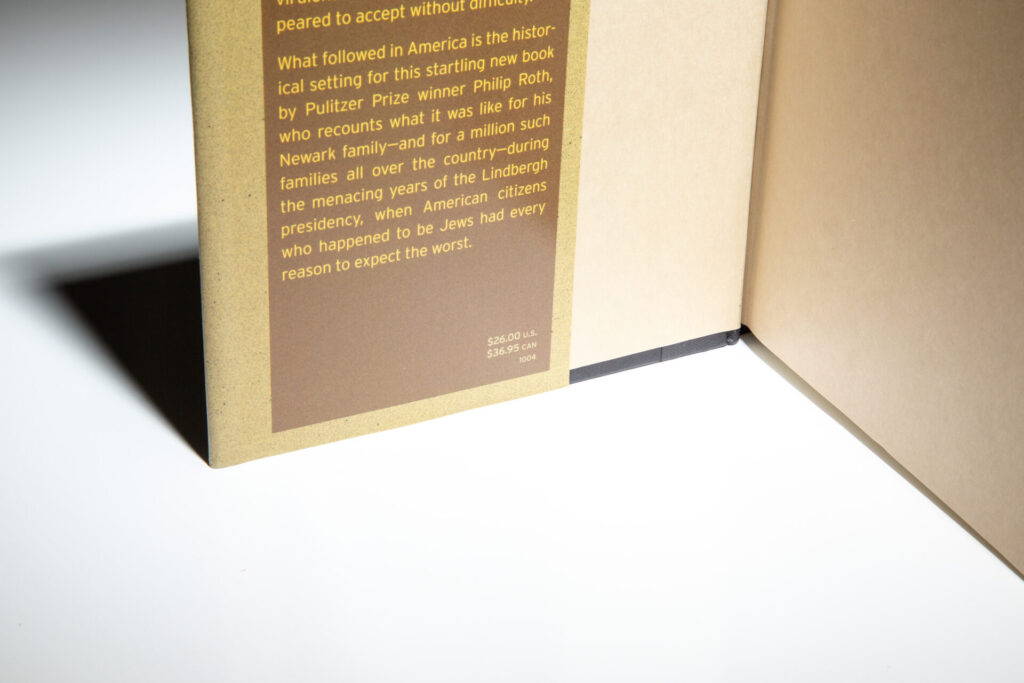 The Plot Against America - The First Edition Rare Books