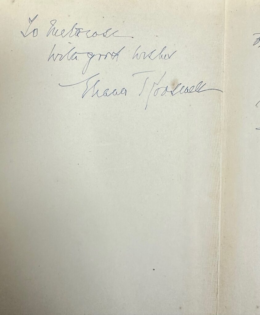 The Roosevelt I Knew - The First Edition Rare Books