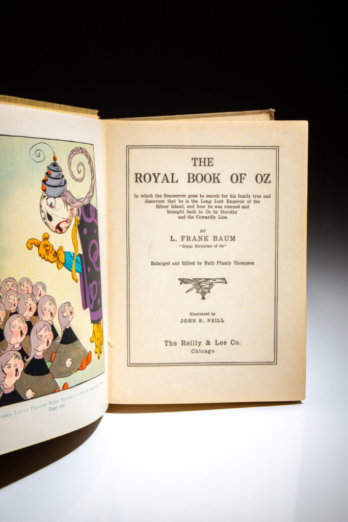 The Royal Book of Oz - The First Edition Rare Books
