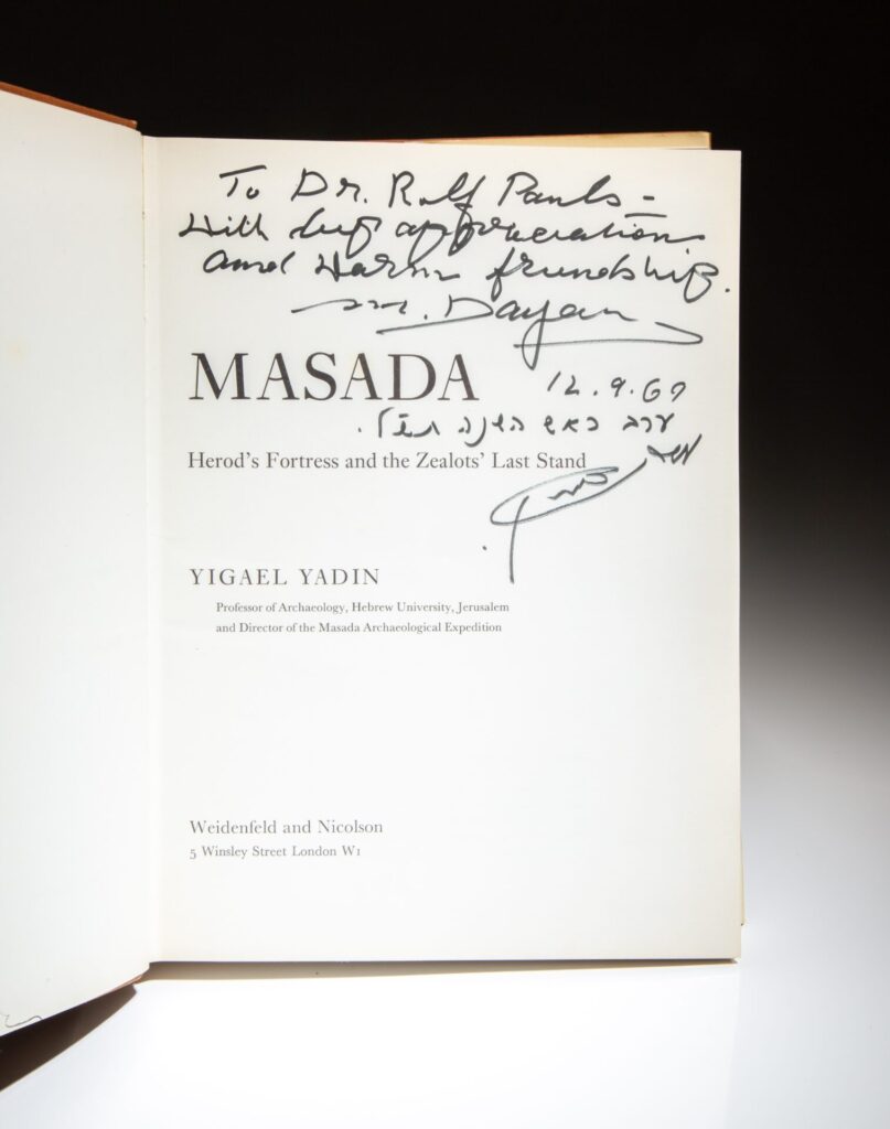 Masada - The First Edition Rare Books