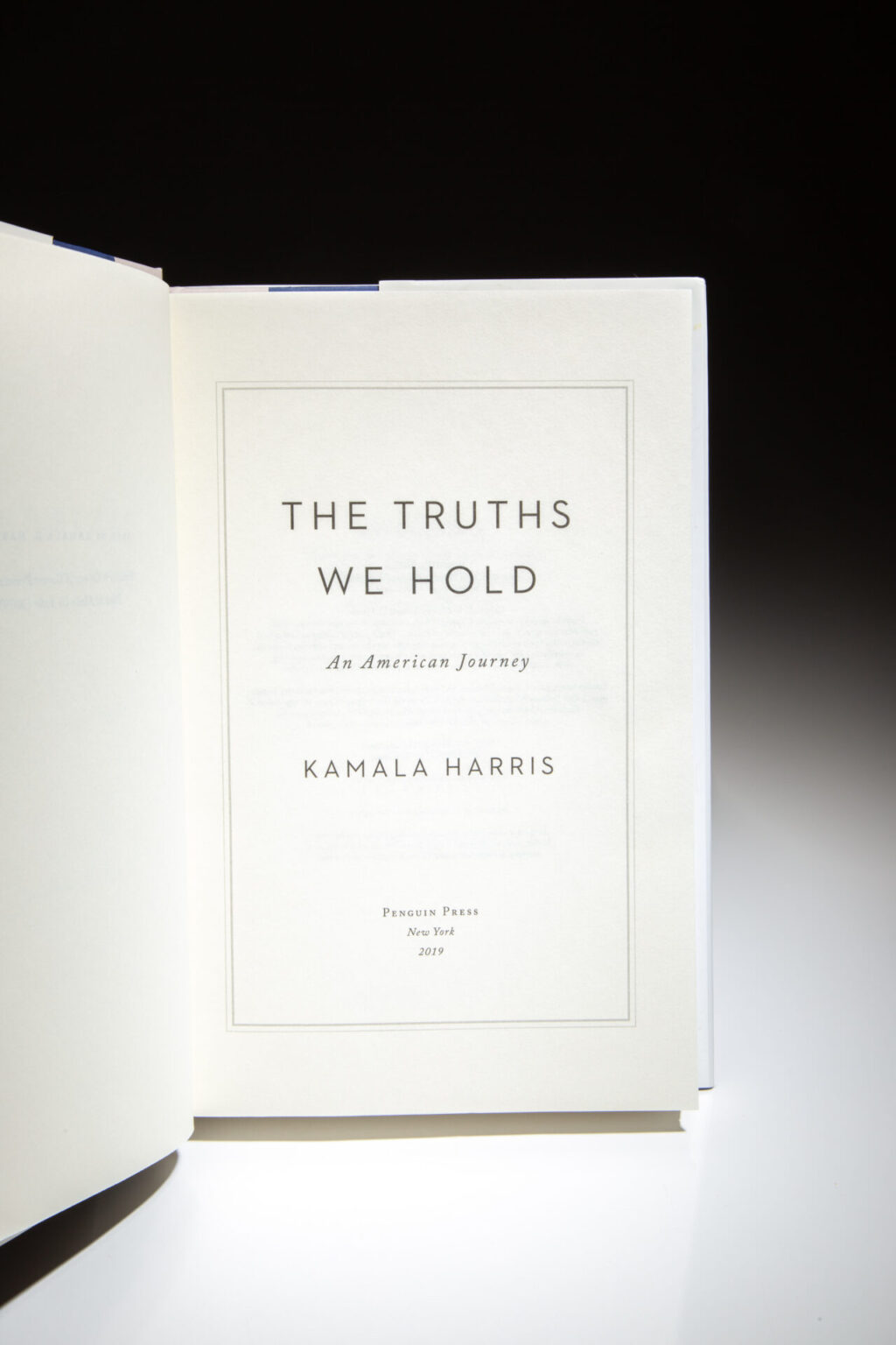 The Truths We Hold - The First Edition Rare Books