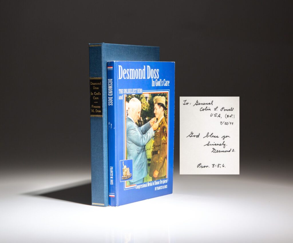 Desmond Doss: In God's Care - The First Edition Rare Books