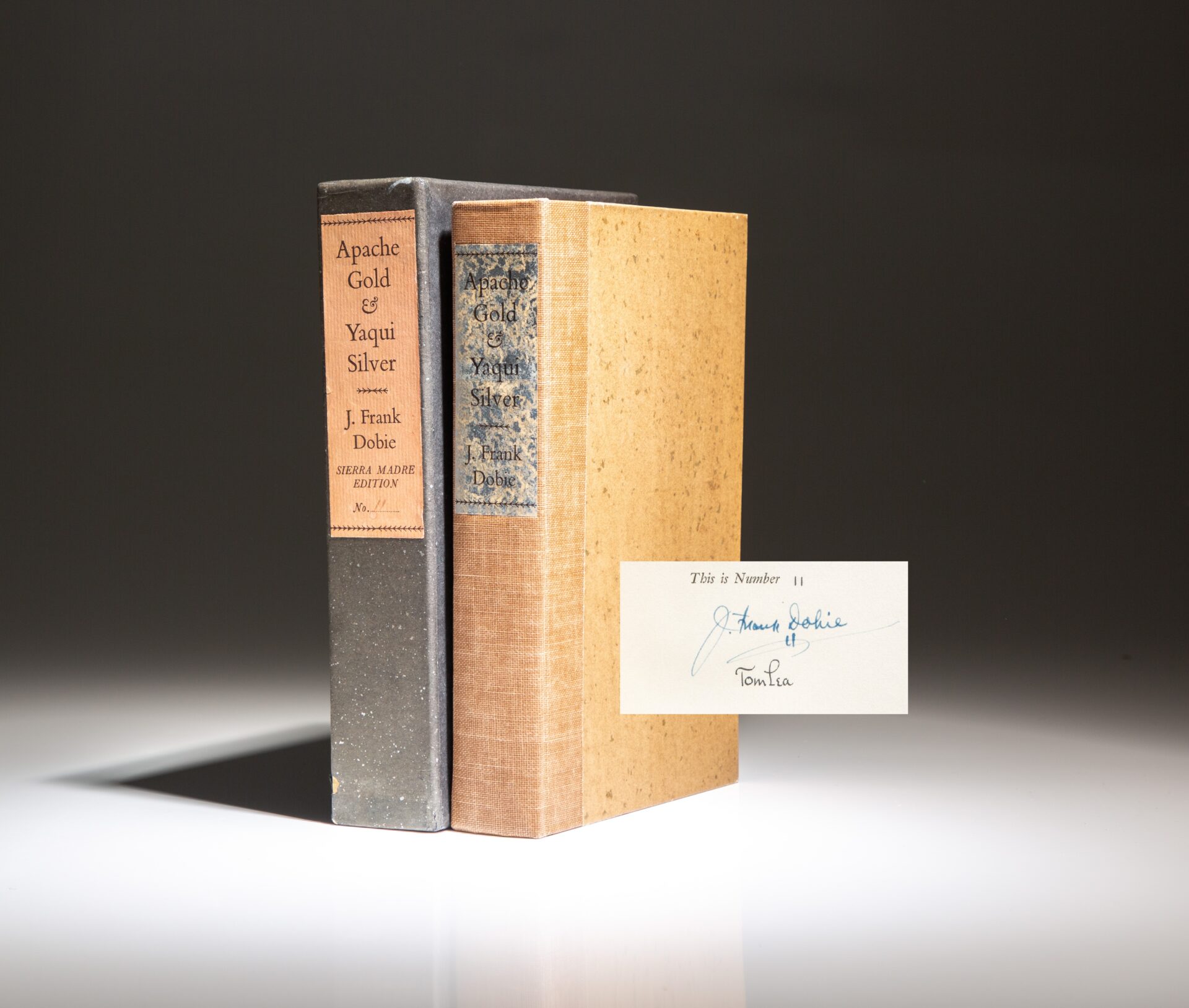 Apache Gold & Yaqui Silver - The First Edition Rare Books