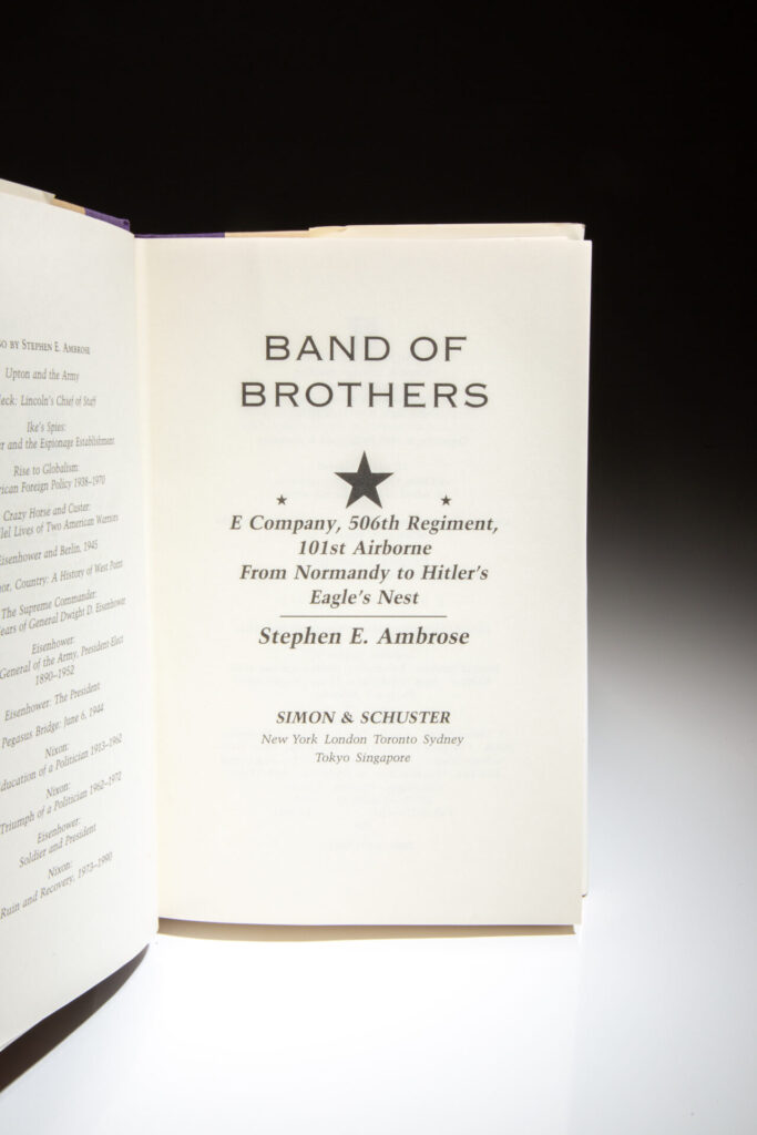 Band Of Brothers - The First Edition Rare Books