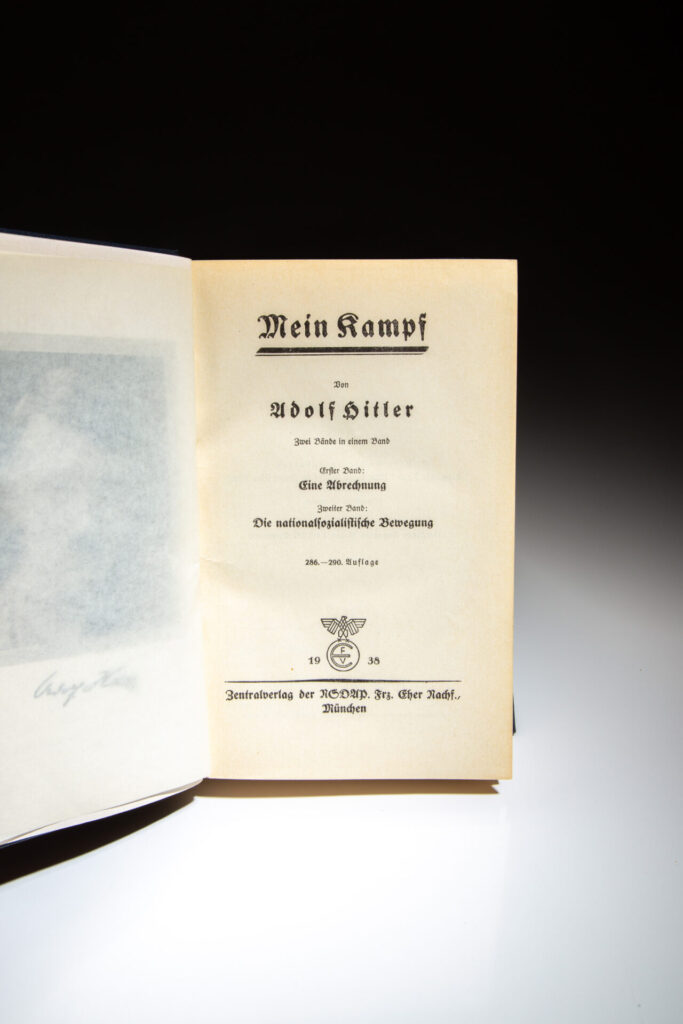 Mein Kampf - The First Edition Rare Books
