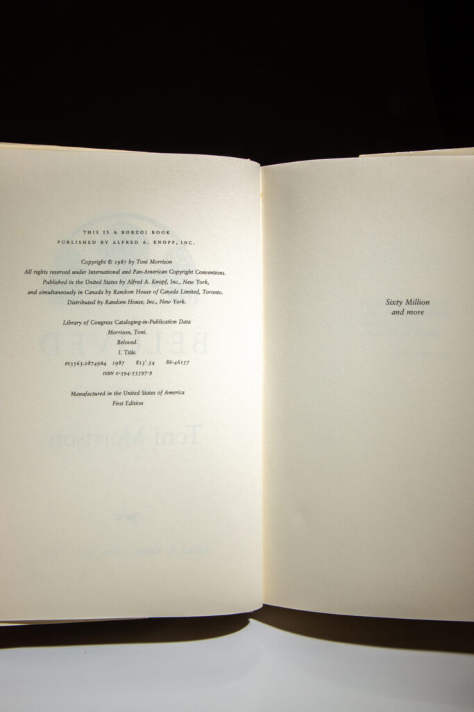 Beloved - The First Edition Rare Books