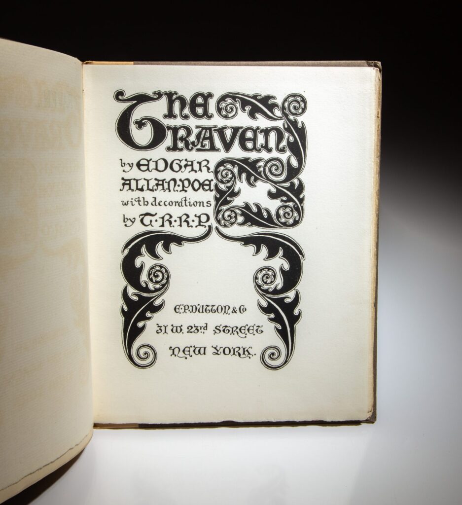 The Raven - The First Edition Rare Books