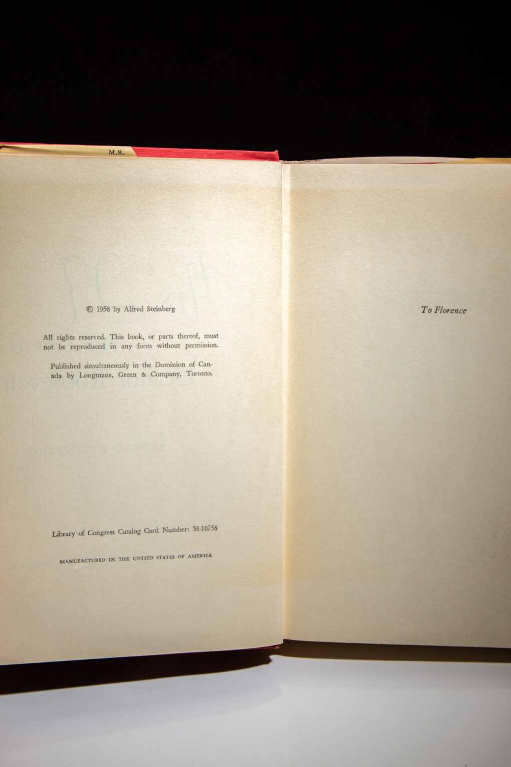 Mrs. R: The Life of Eleanor Roosevelt - The First Edition Rare Books