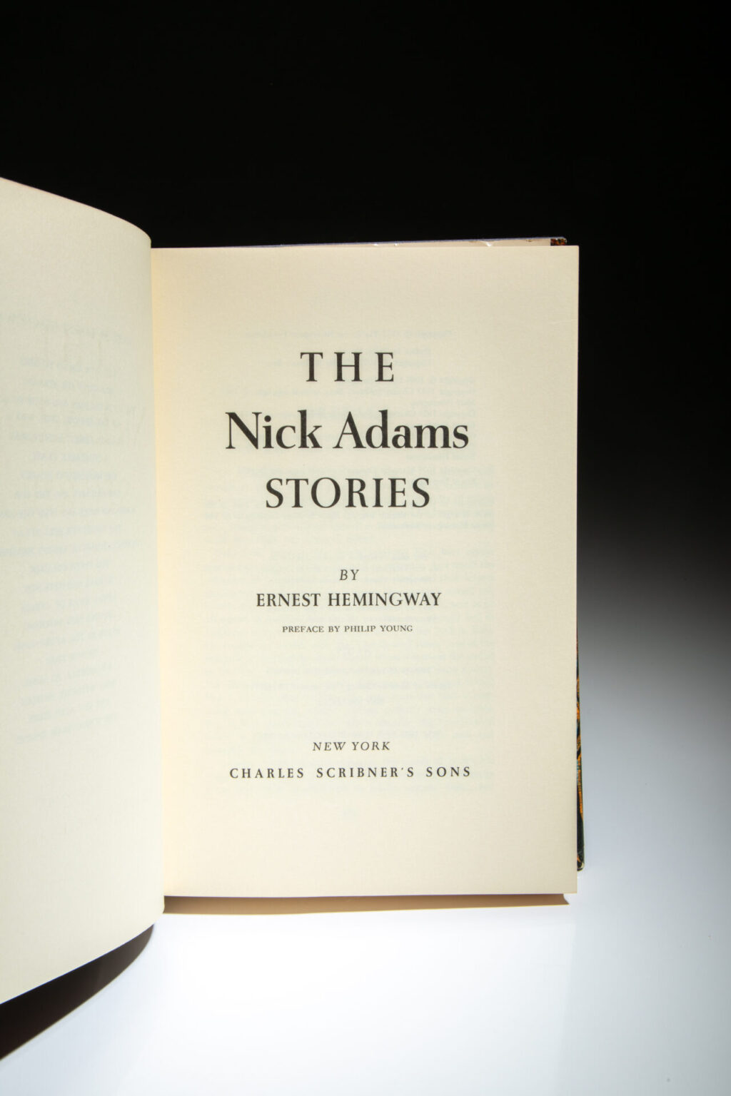 The Nick Adams Stories - The First Edition Rare Books