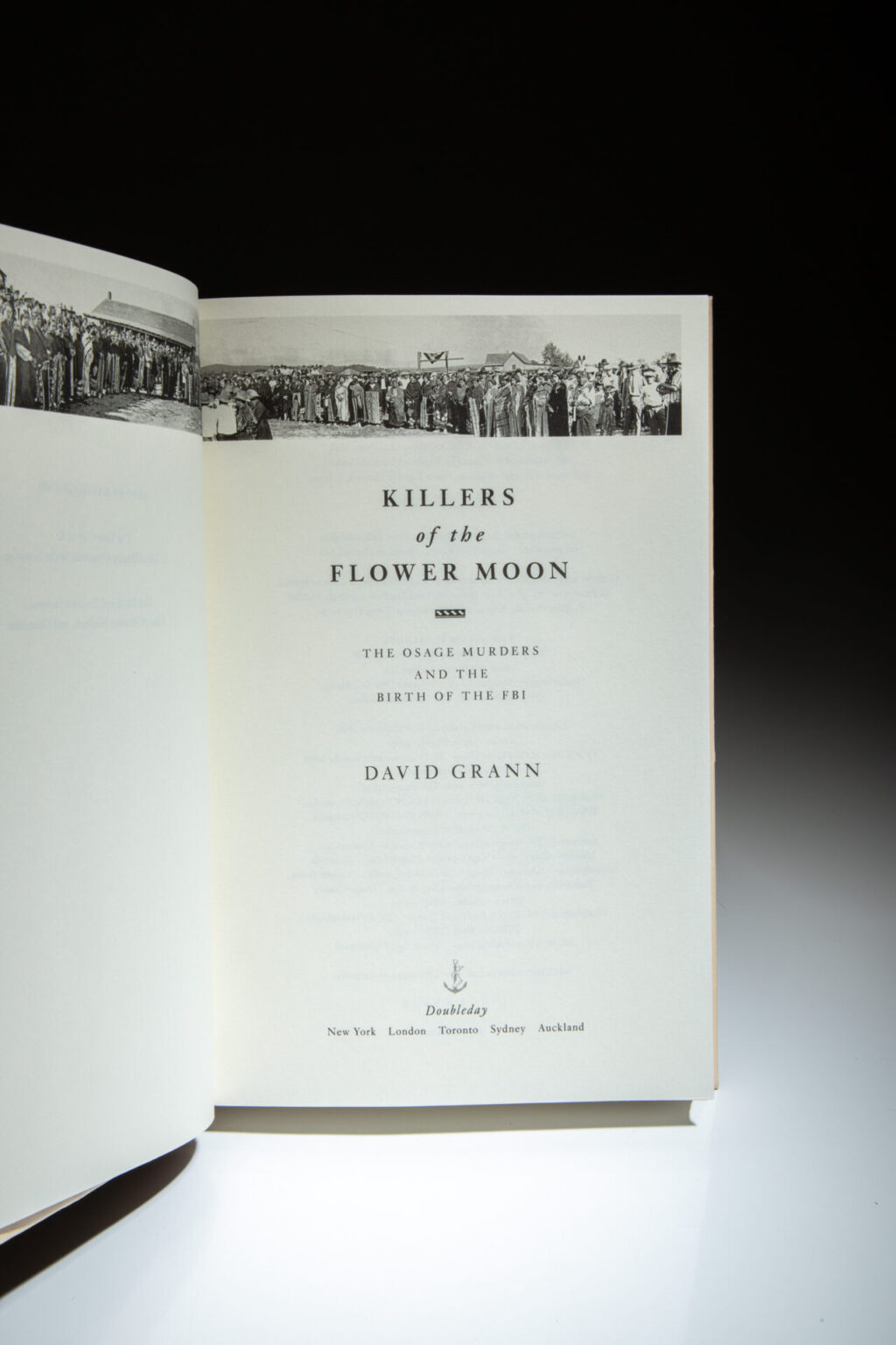 Killers of the Flower Moon - The First Edition Rare Books