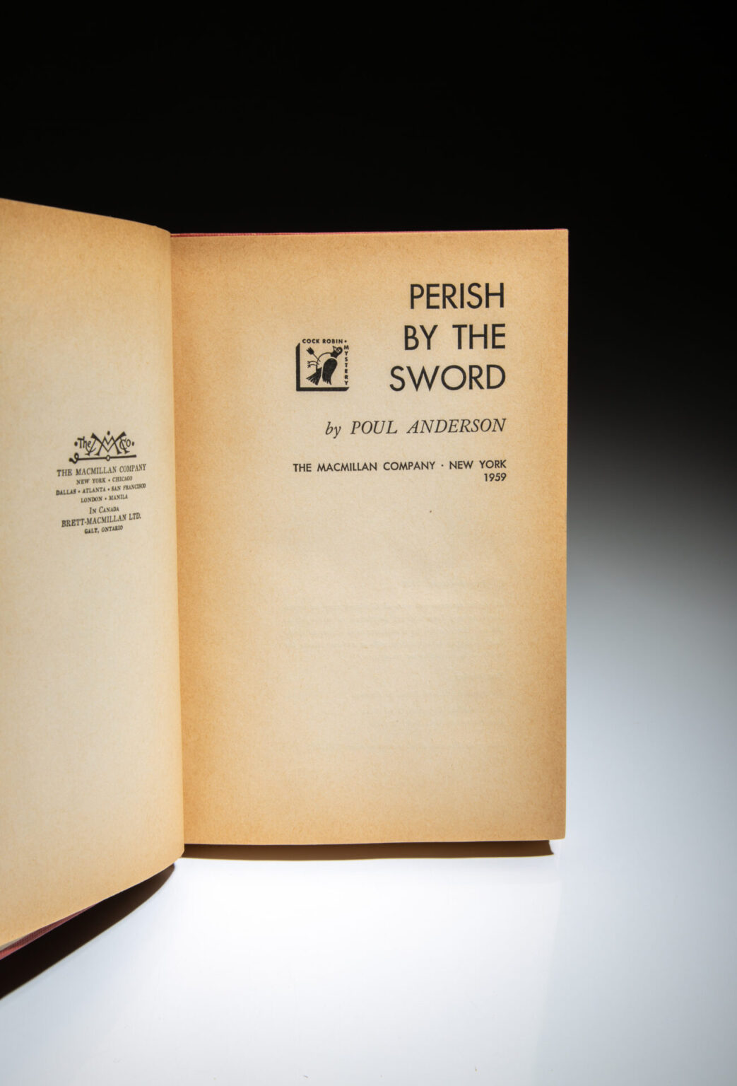 Perish By The Sword - The First Edition Rare Books