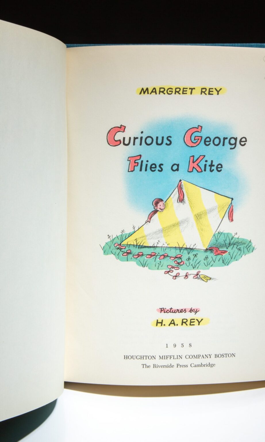 Curious George Flies a Kite - The First Edition Rare Books