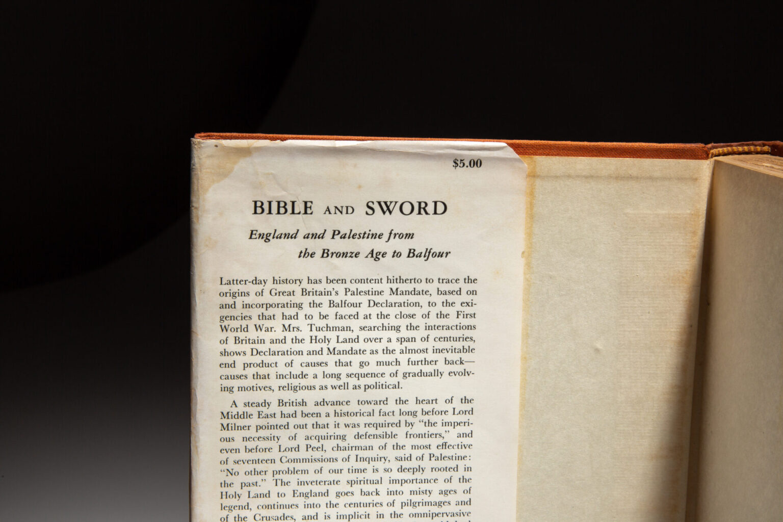 Bible and Sword - The First Edition Rare Books
