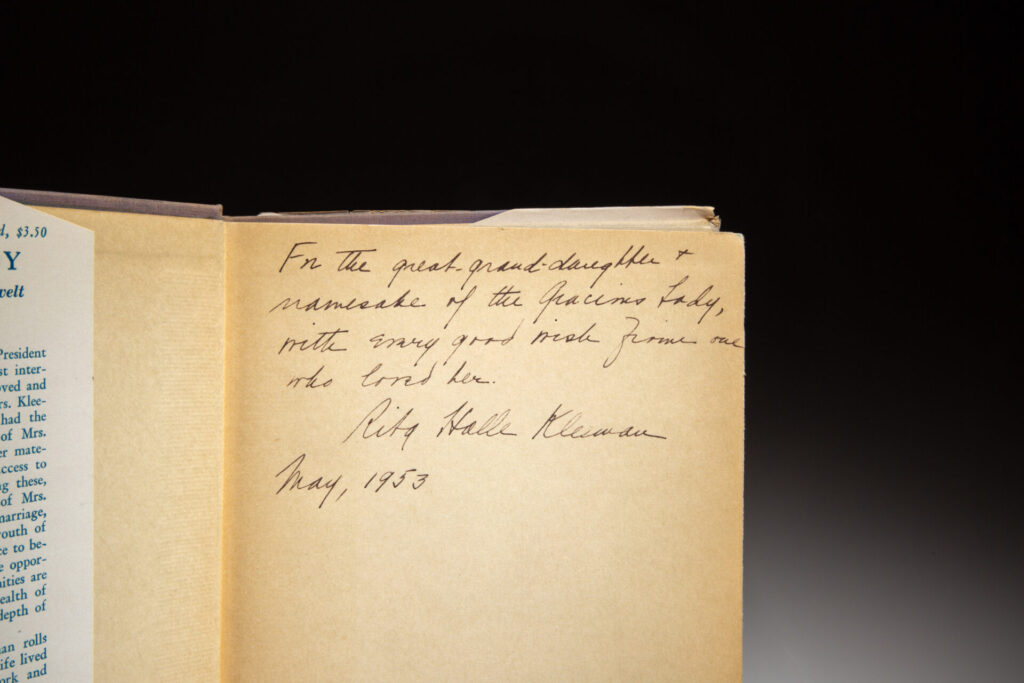 Gracious Lady: The Life of Sara Delano Roosevelt - The First Edition ...