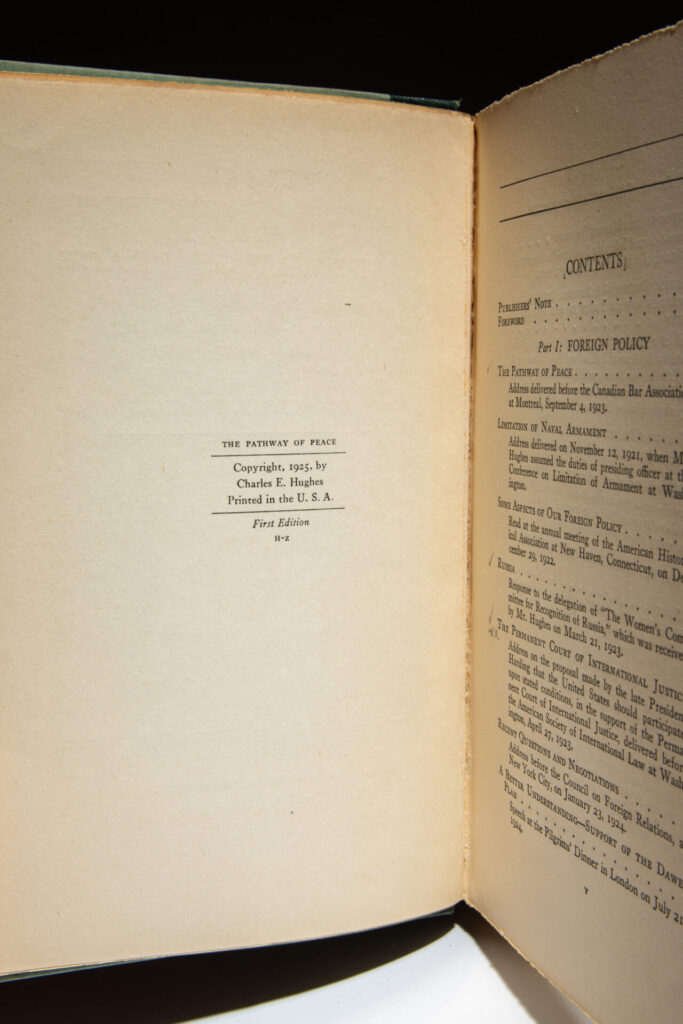 The Pathway of Peace - The First Edition Rare Books