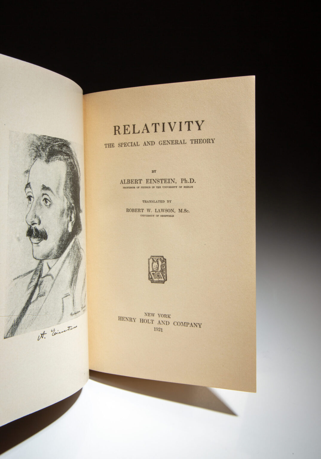 Relativity: The Special And The General Theory - The First Edition Rare ...