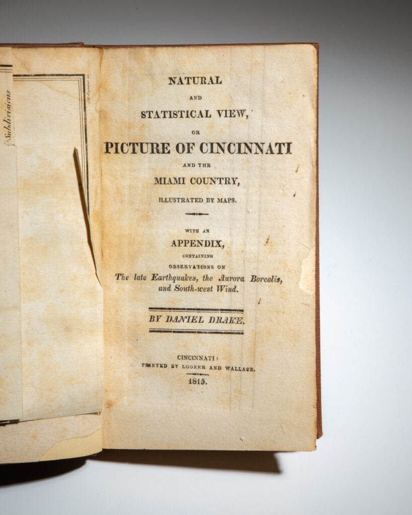 Natural and Statistical View, or Picture of Cincinnati and the Miami ...