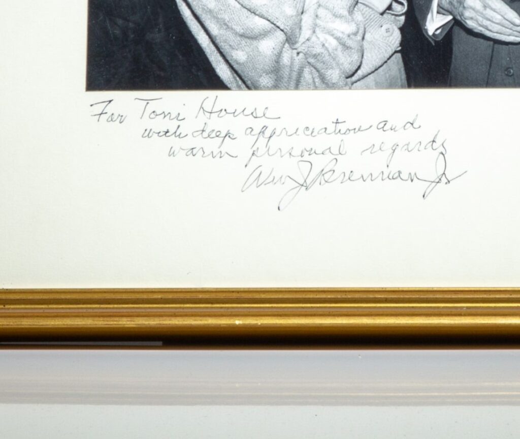 Justice William J. Brennan Signed Photograph - The First Edition Rare Books