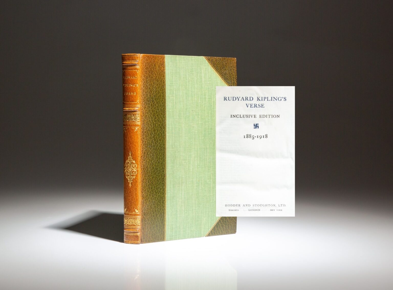 Rudyard Kipling's Verse - The First Edition Rare Books