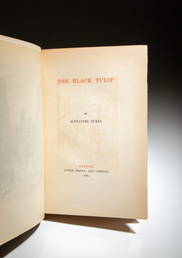 The Black Tulip - The First Edition Rare Books