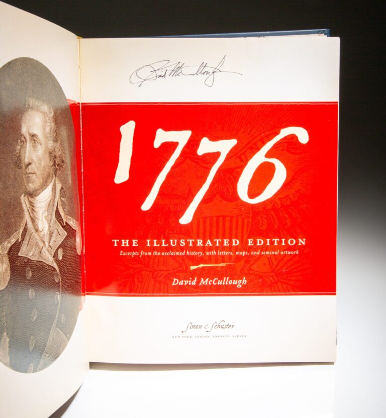 1776: The Illustrated Edition - The First Edition Rare Books