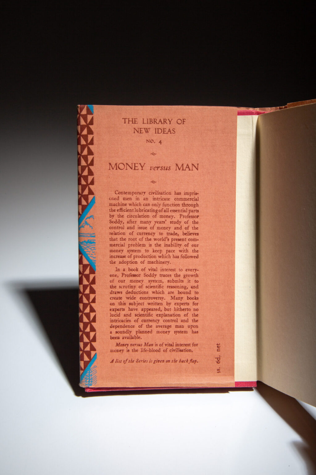 Money Versus Man - The First Edition Rare Books