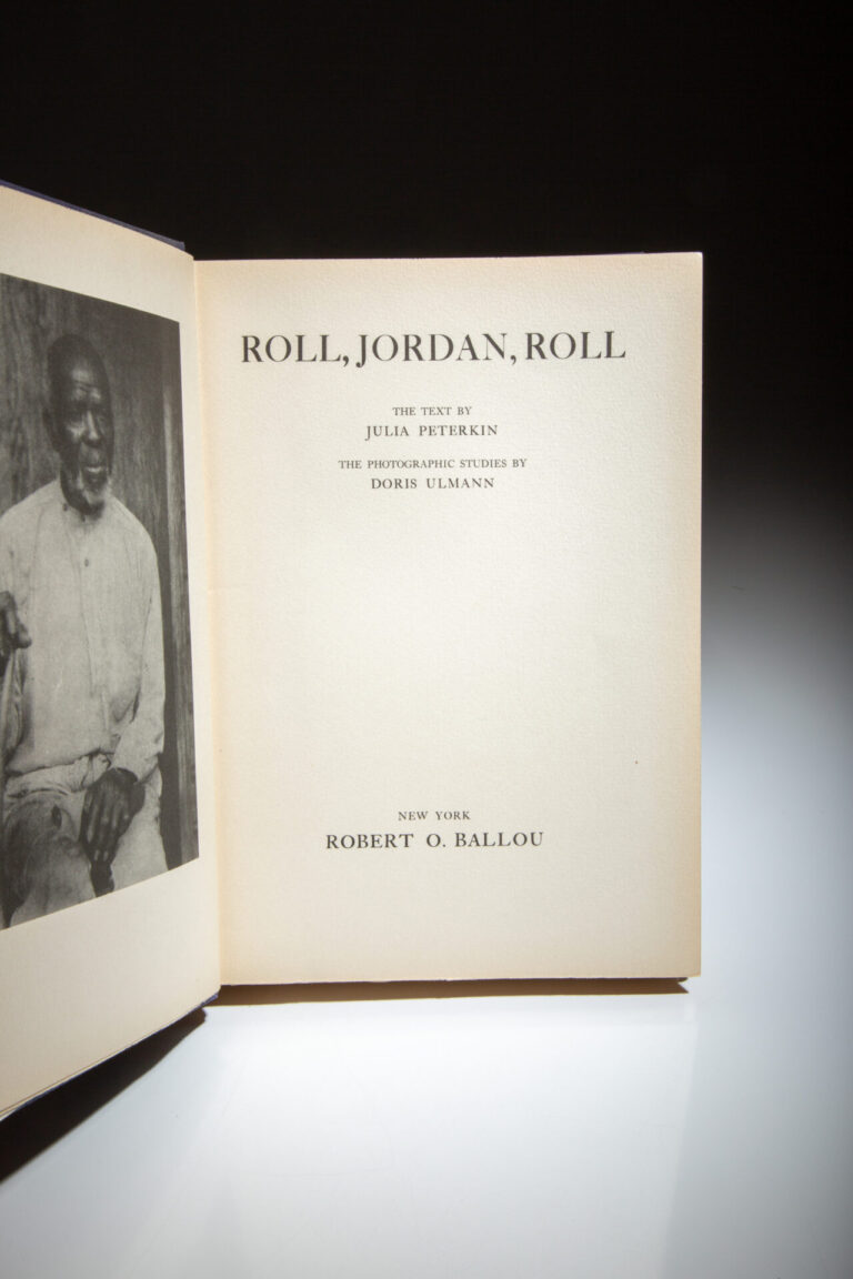 Roll, Jordan, Roll - The First Edition Rare Books