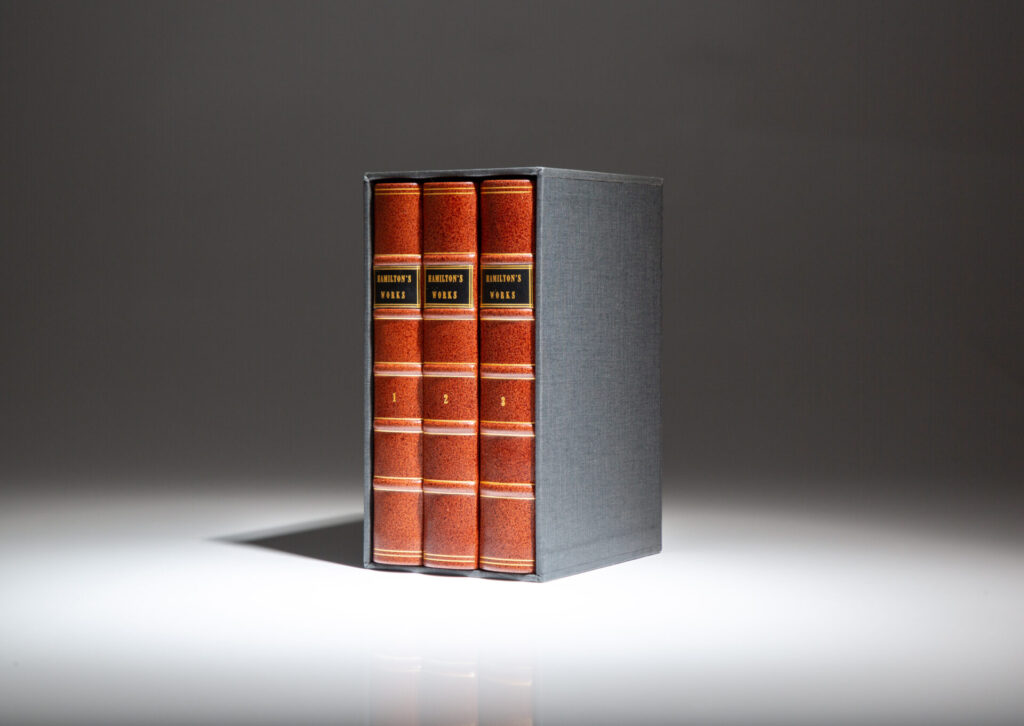 The Works Of Alexander Hamilton - The First Edition Rare Books