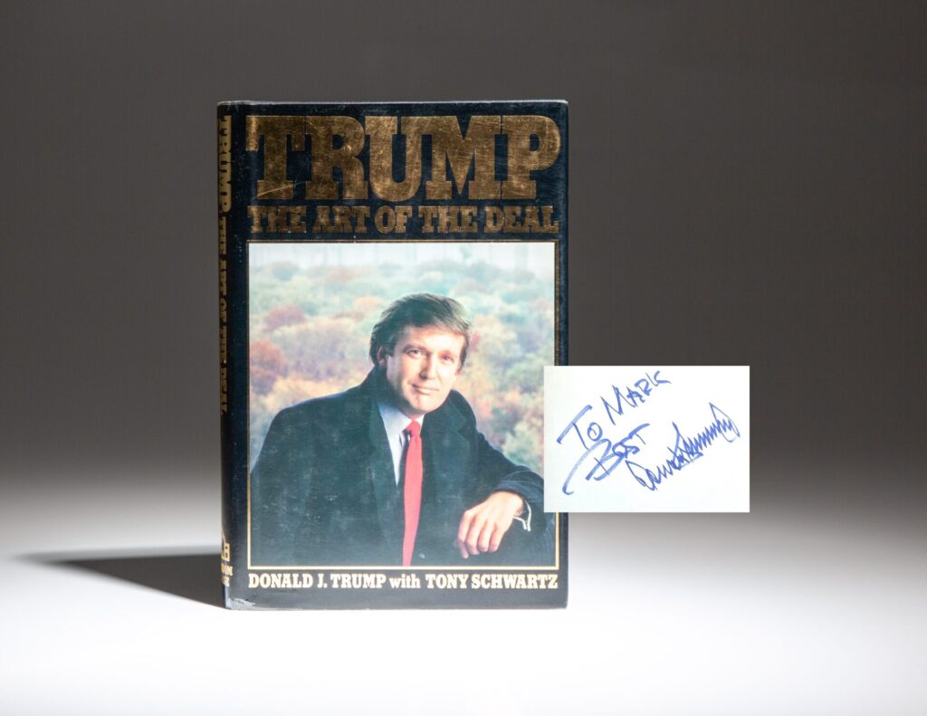 Trump: The Art of the Deal - The First Edition Rare Books
