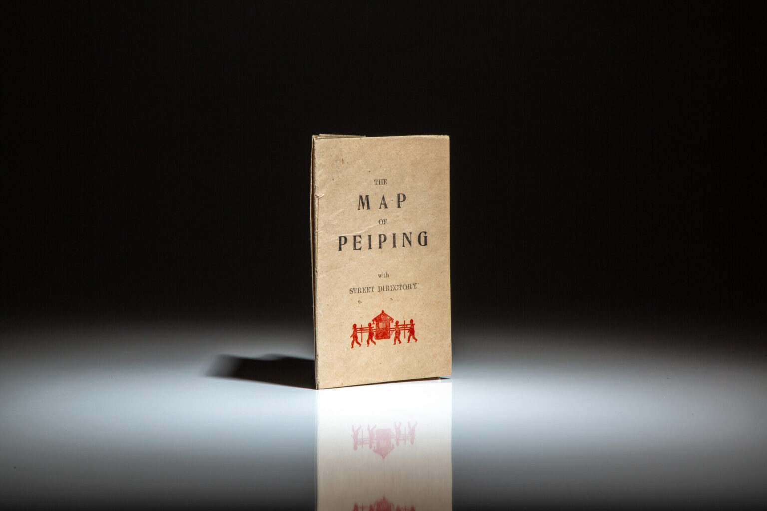 The Map of Peiping With Street Directory - The First Edition Rare Books