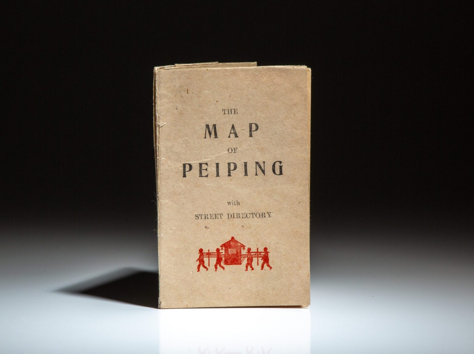 The Map of Peiping With Street Directory - The First Edition Rare Books