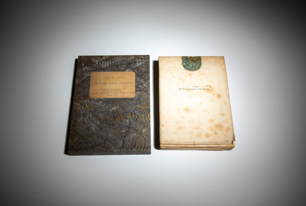 A New Topographical Map of the Country in the Vicinity of London ...